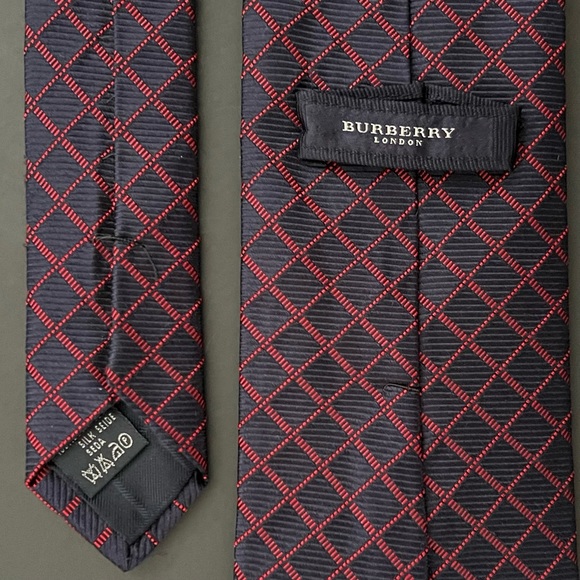 Burberry | Accessories | Preowned Burberry Mens Silk Tie | Poshmark
